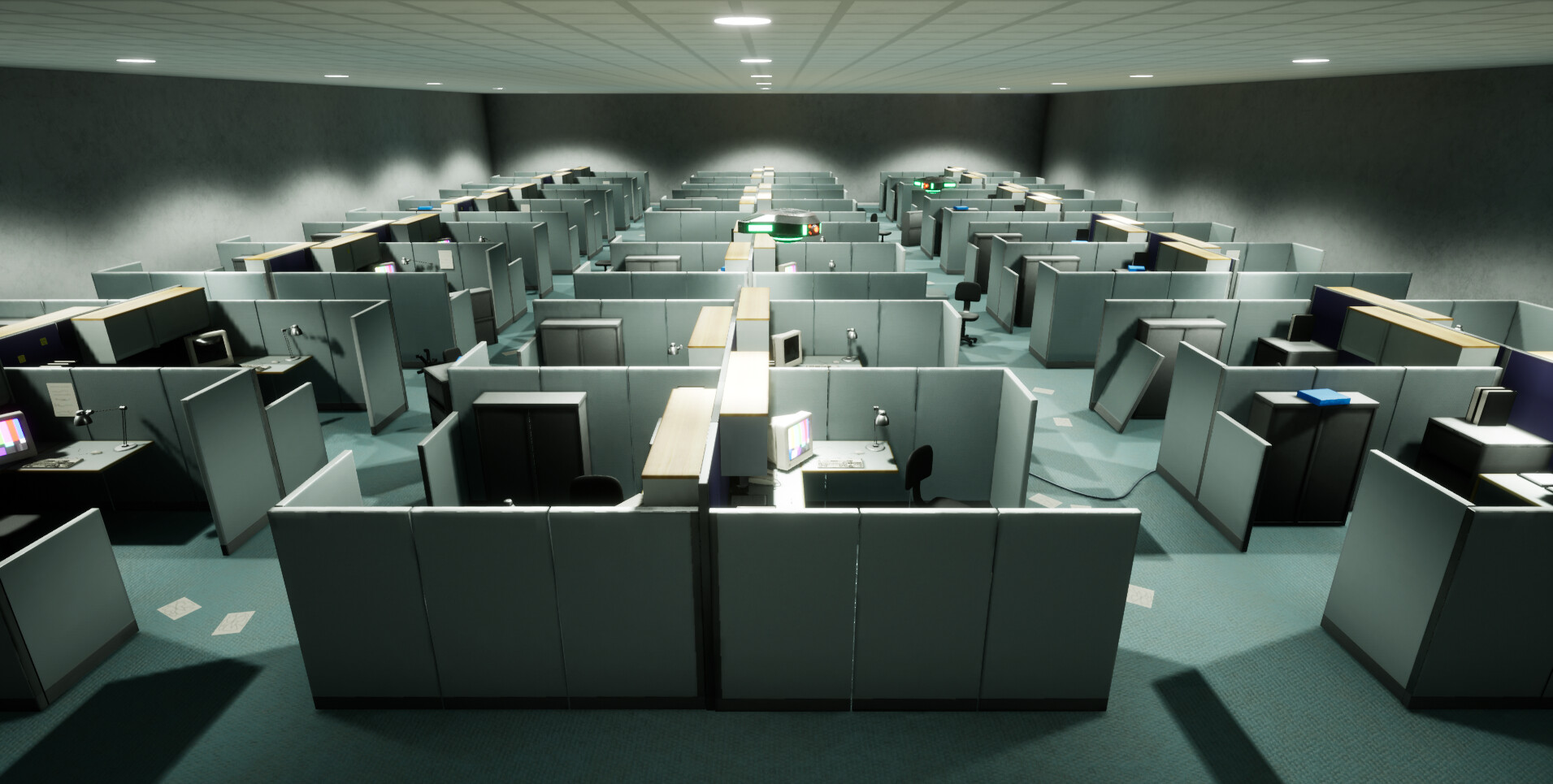 Zachary Pasterski - Cyberpunk Challenge: Dystopian Office Env. 2