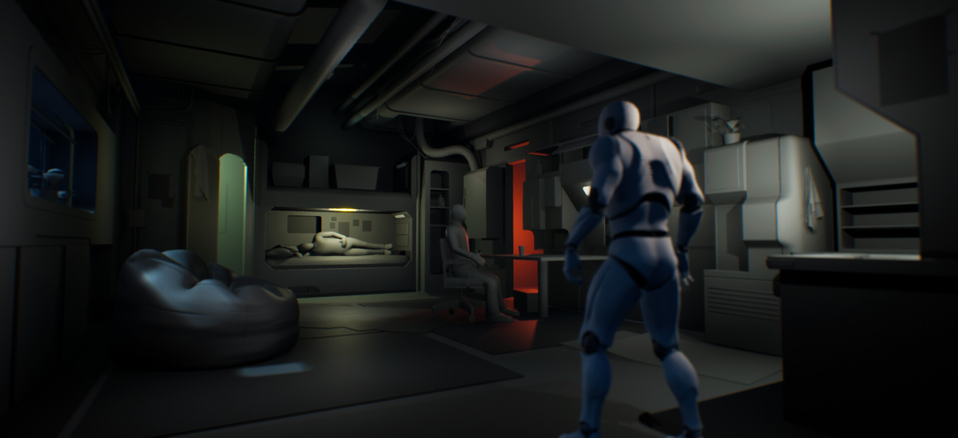 ArtStation - Cyberpunk Challenge - Abode Week #2 Update