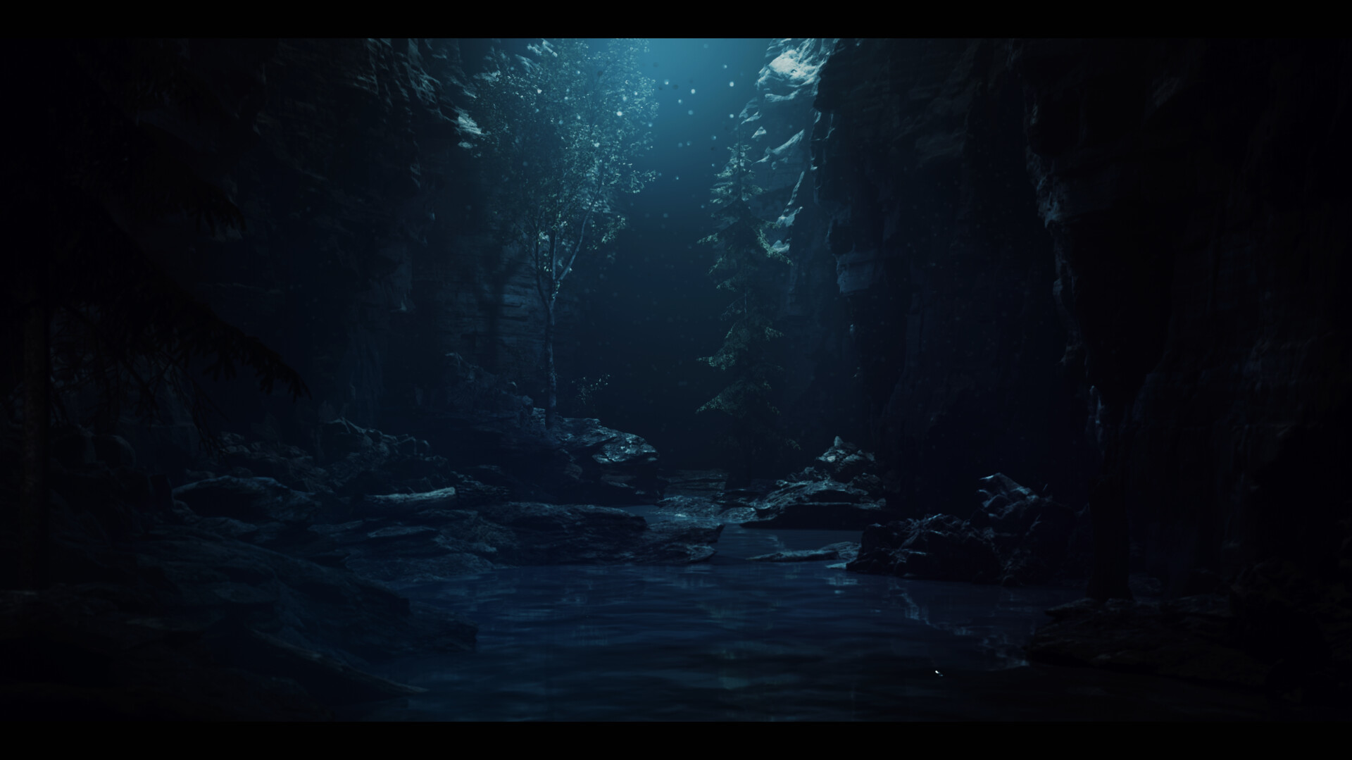 ArtStation - Lighting Doodle : Secret Cave