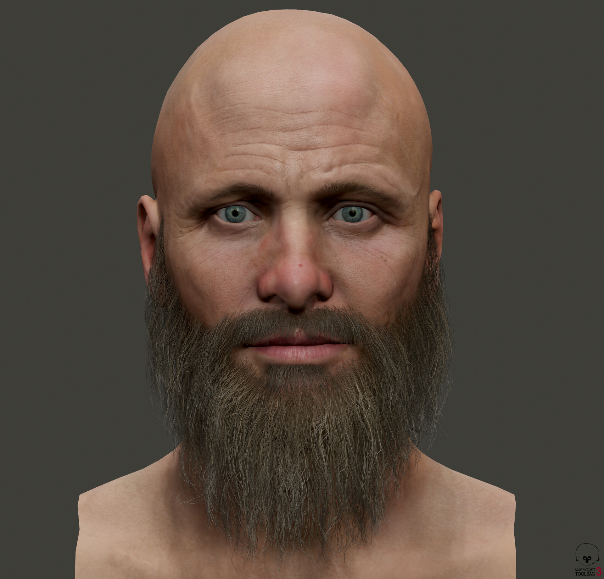 ArtStation - beard WIP