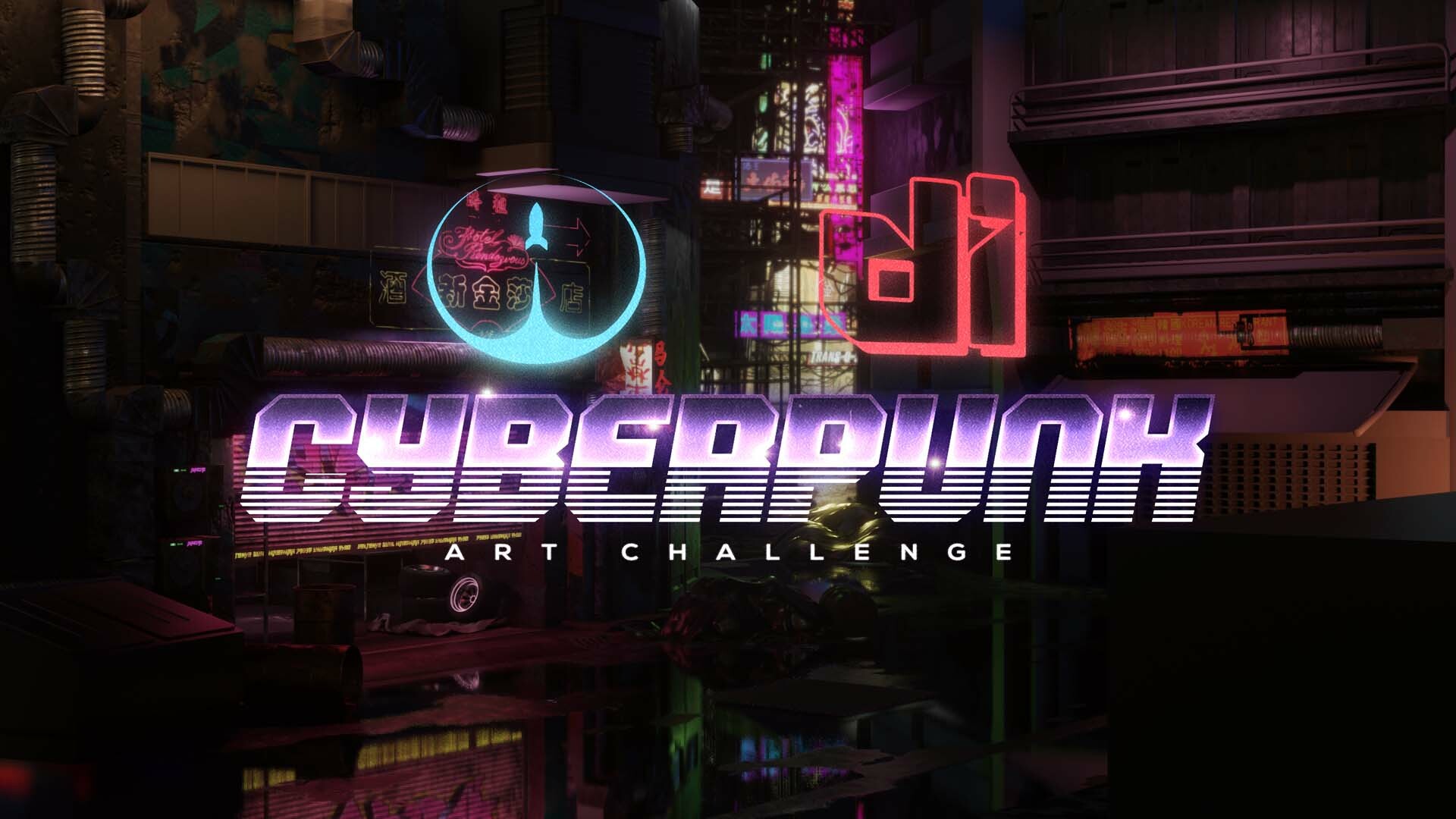 ArtStation - Cyberpunk Challenge Exp and DiNusty