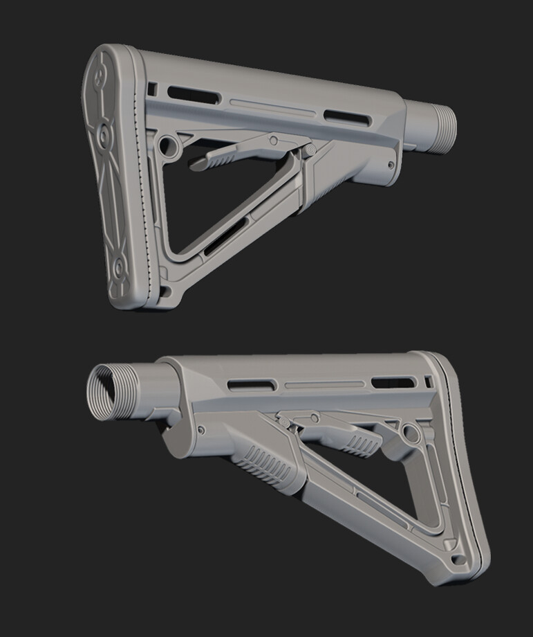 ArtStation - My AR-15 Journey #1 Parts from Magpul Industries