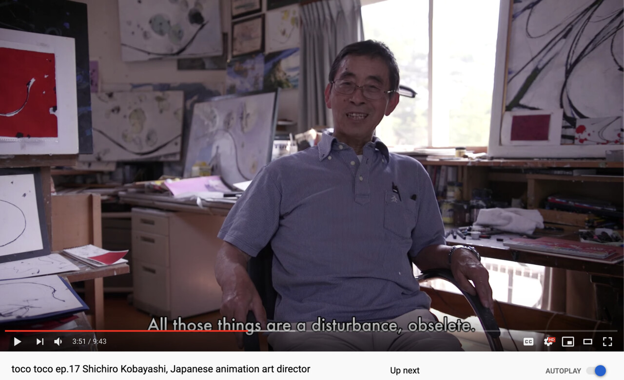 Kjeld Pedersen - Background Studies - Shichiro Kobayashi, traditional ...
