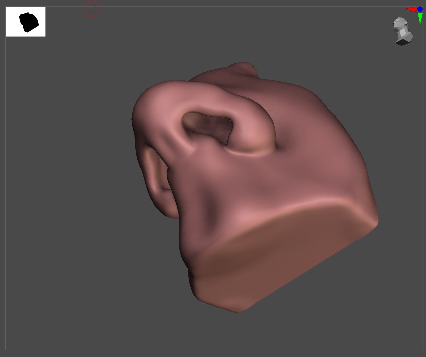 ArtStation - Nose study wip