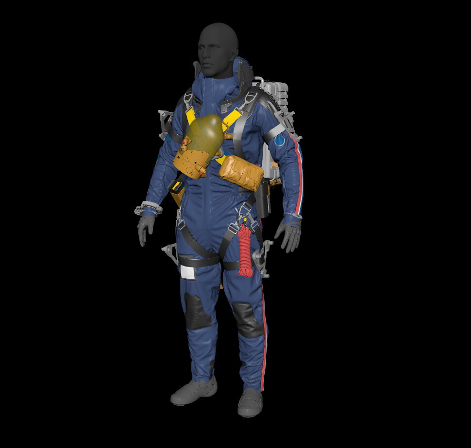 ArtStation - Death Stranding Fan Art - WIP 01