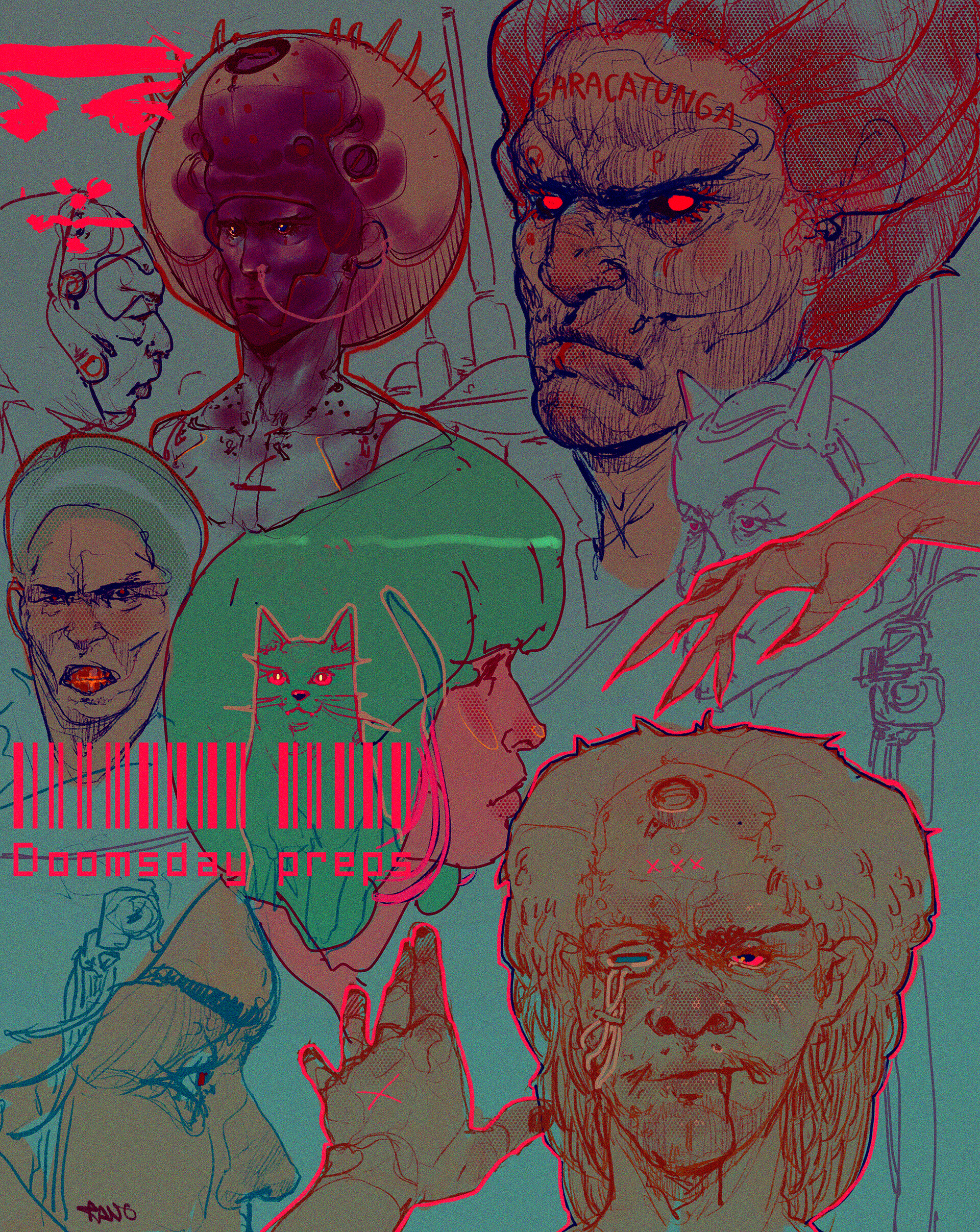 ArtStation - Morning Sketch