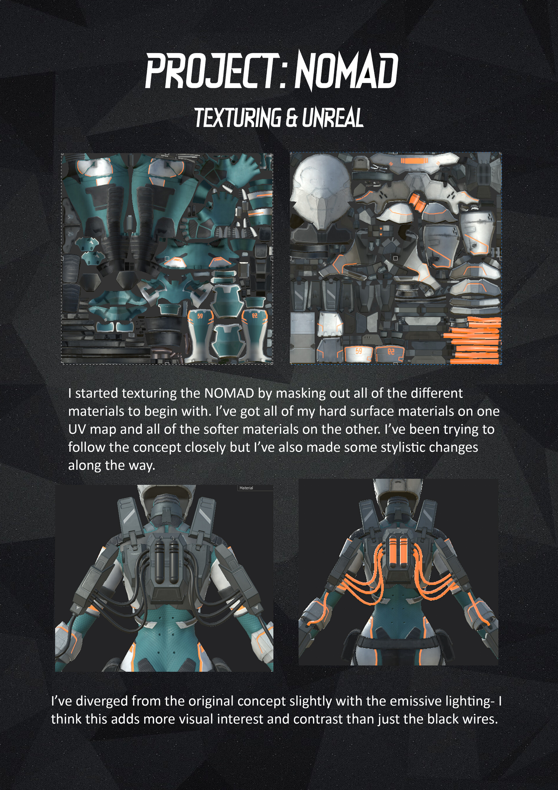 ArtStation - NOMAD: Texturing and Unreal Setup!