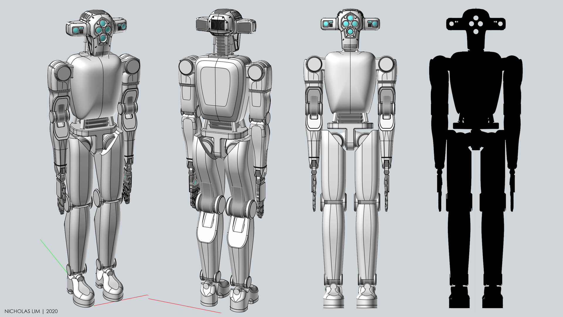 ArtStation - Novacon Medical Scanner Robot WiP 04