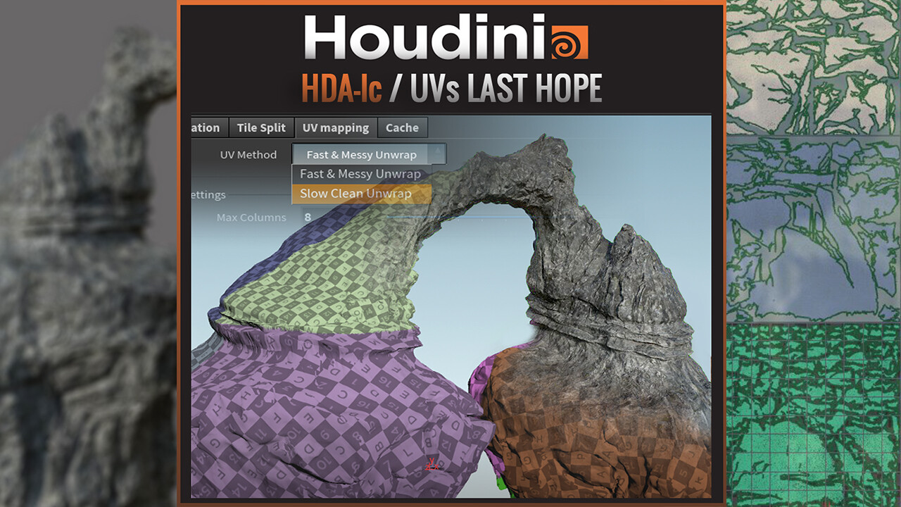 ArtStation - UV's Last Hope - Houdini Tool
