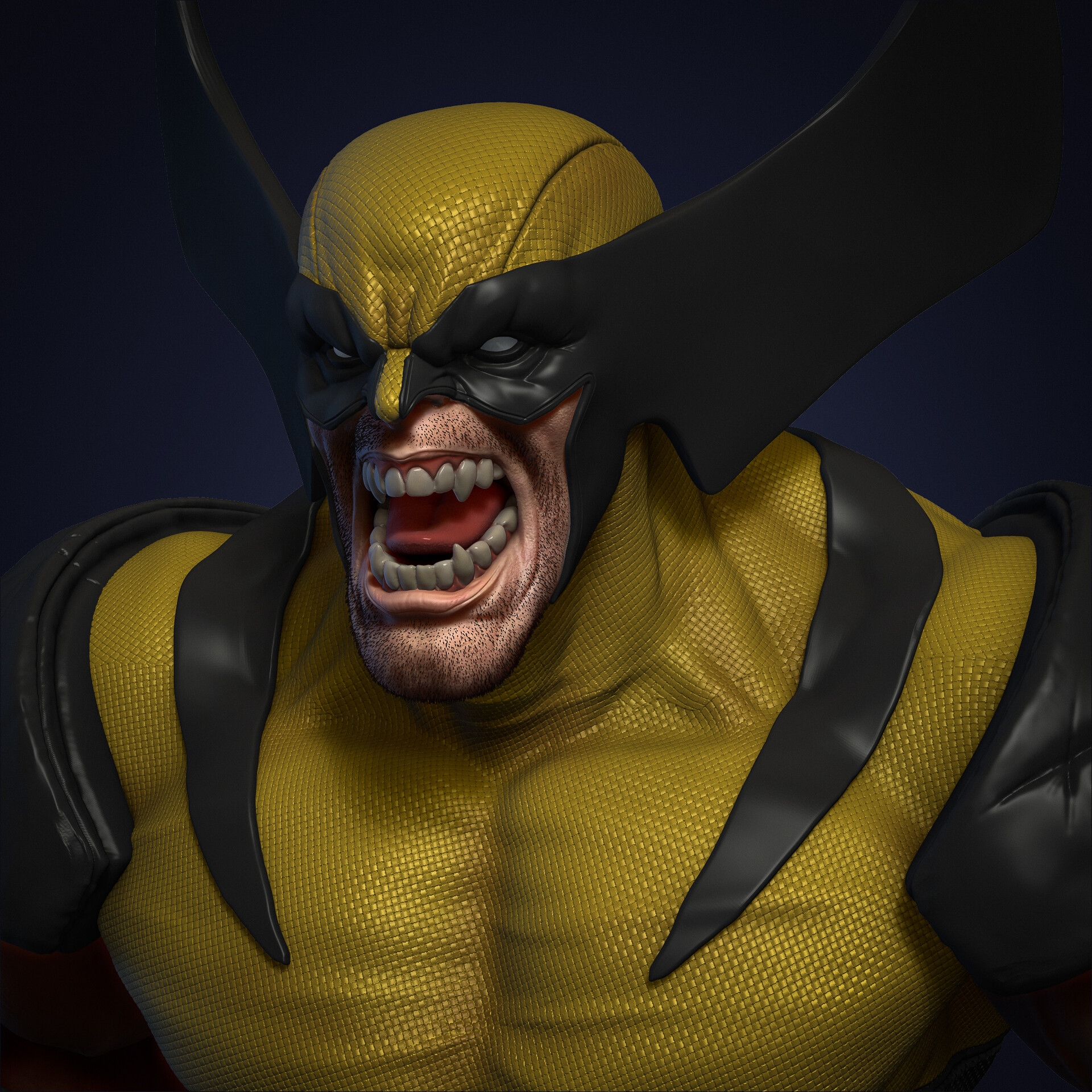 ArtStation - Wolverine (Quick Exercise)