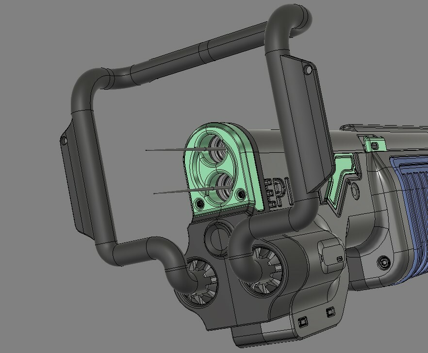 ArtStation - Individual medical injector (IMI-2C)