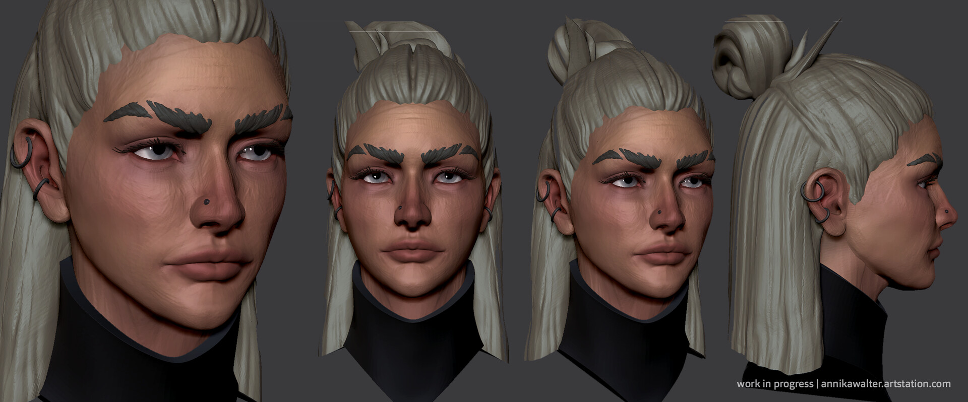ArtStation - Lunch break character wip!