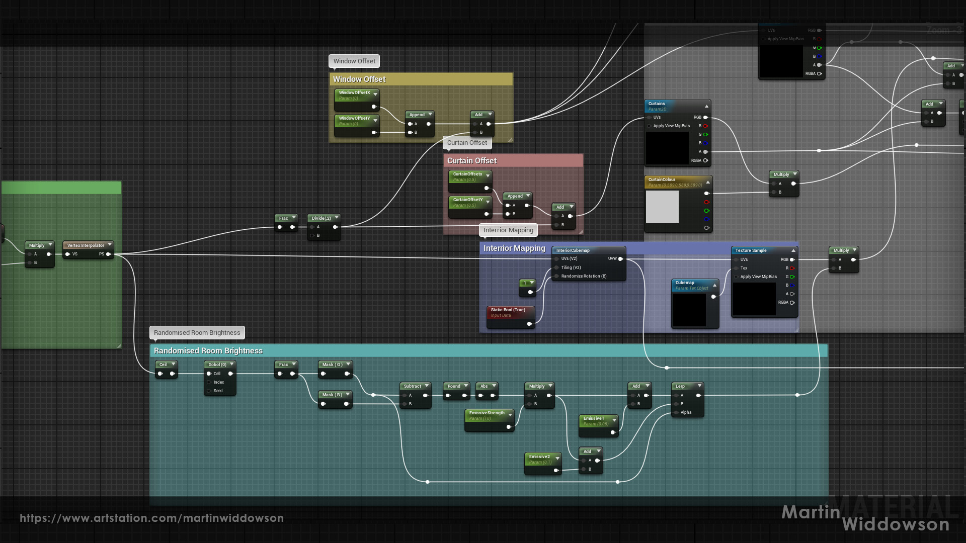 Martin Widdowson - Interior mapping and building tile-able rooms - UE4