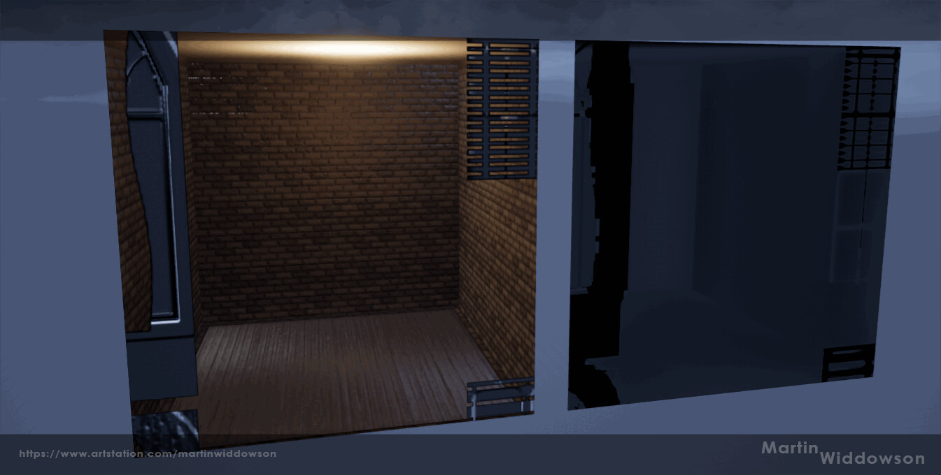 ArtStation - Interior mapping and building tile-able rooms - UE4 ArtStation - Interior mapping and building tile-able rooms - UE4