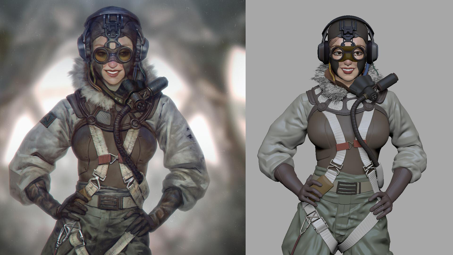 ArtStation - Aviator #1 [WIP]