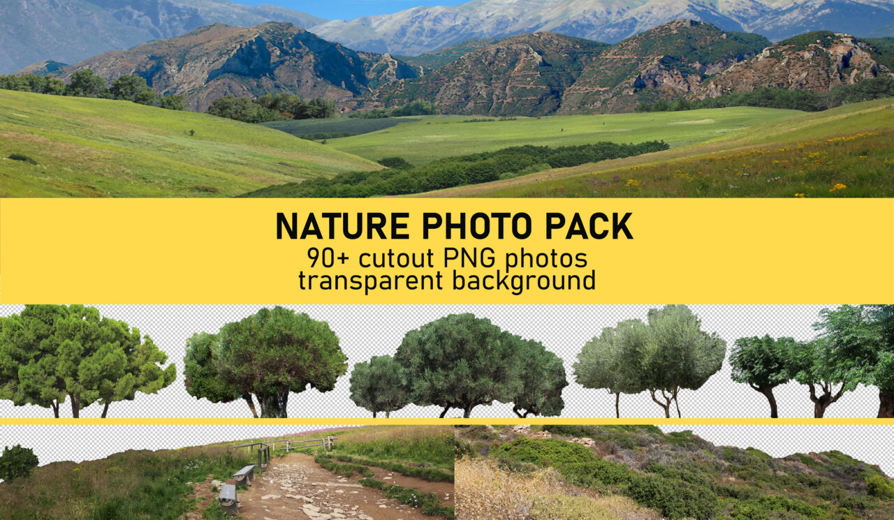 Klaudia Bezak - Nature Photo Pack - CUTOUT PNGs
