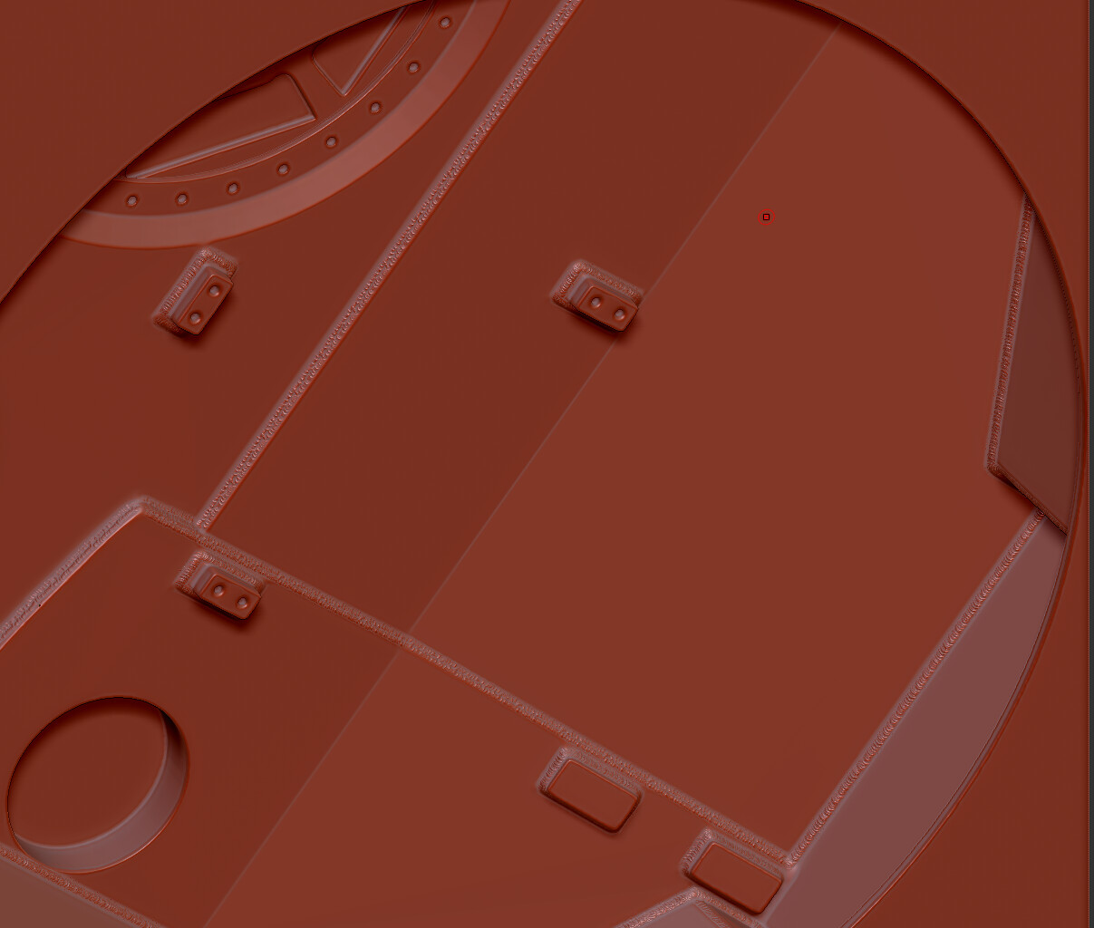 ArtStation - M1A2 turret walls work in progress