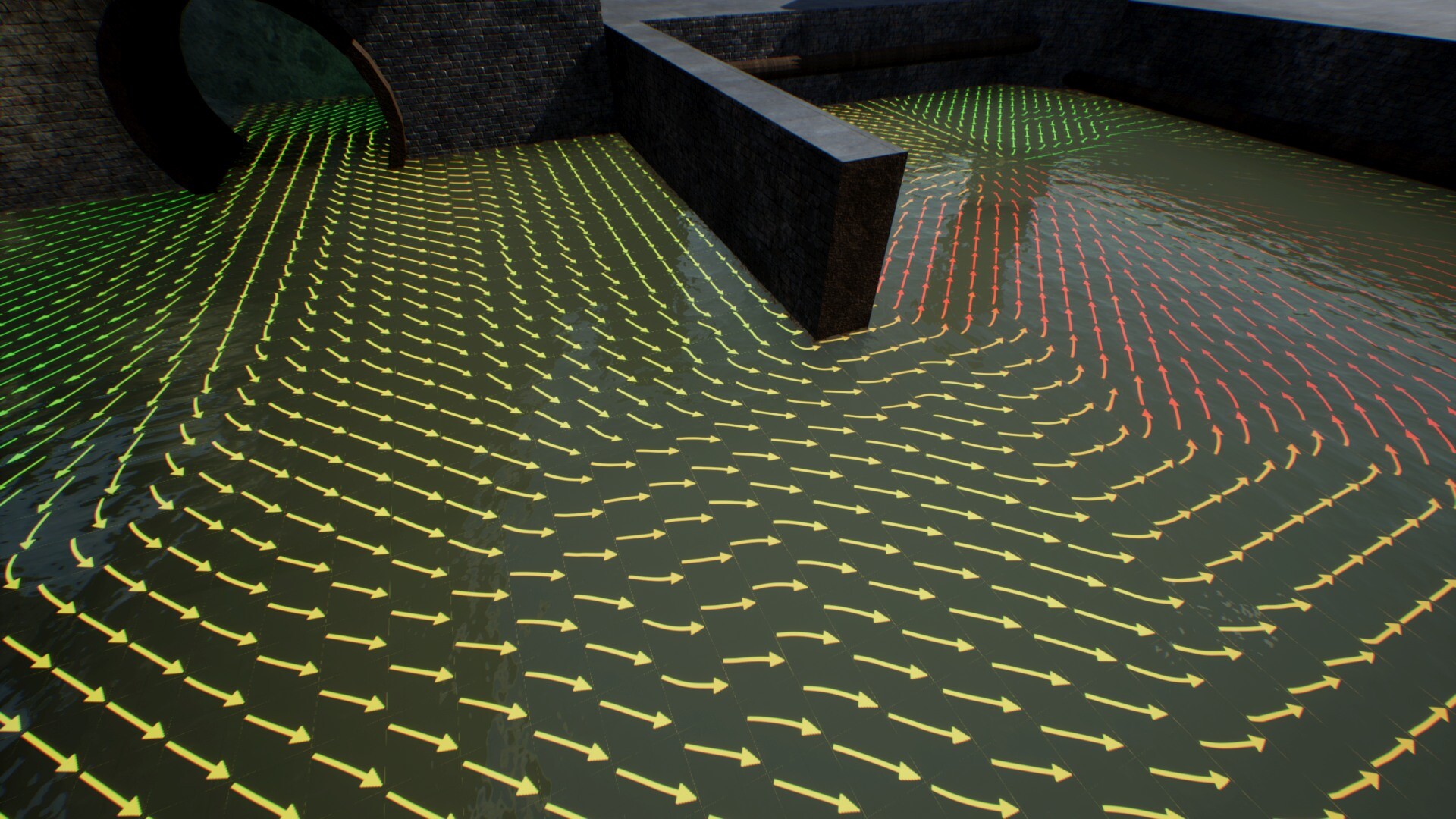 Iby Ahmed - Vertex Paint Flow map and flow map visualisation