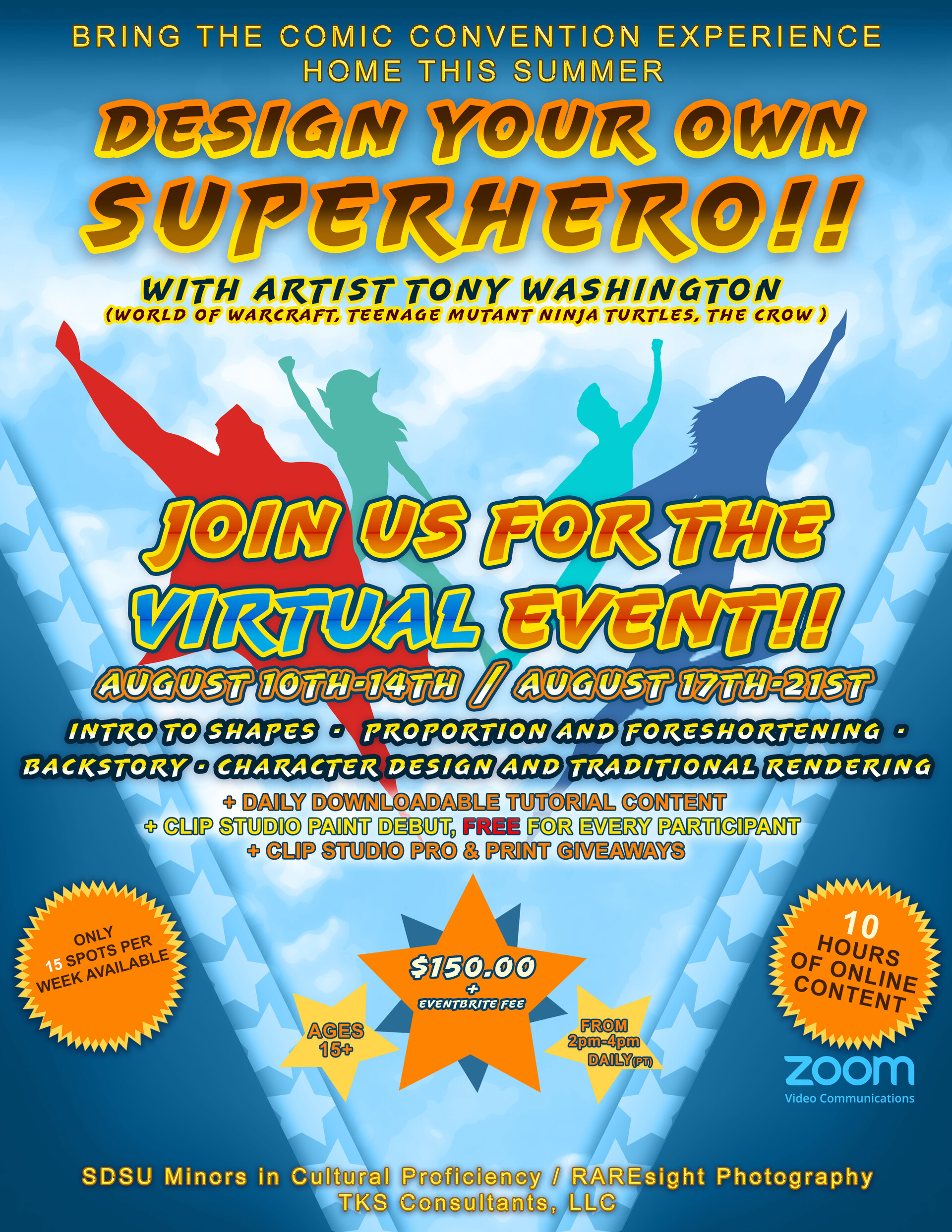Superhero Online Virtual World