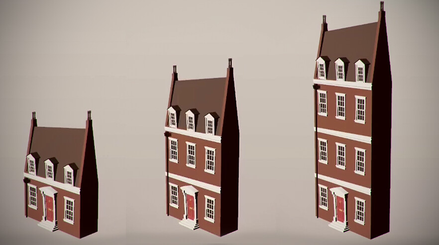 ArtStation - Simple Procedural House WIP