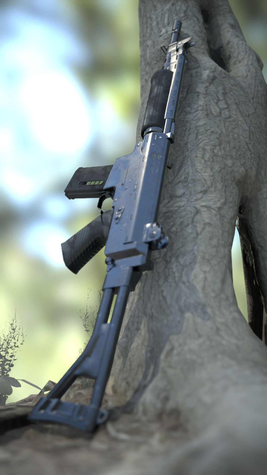 ArtStation - FN Rifle Marmoset Renders