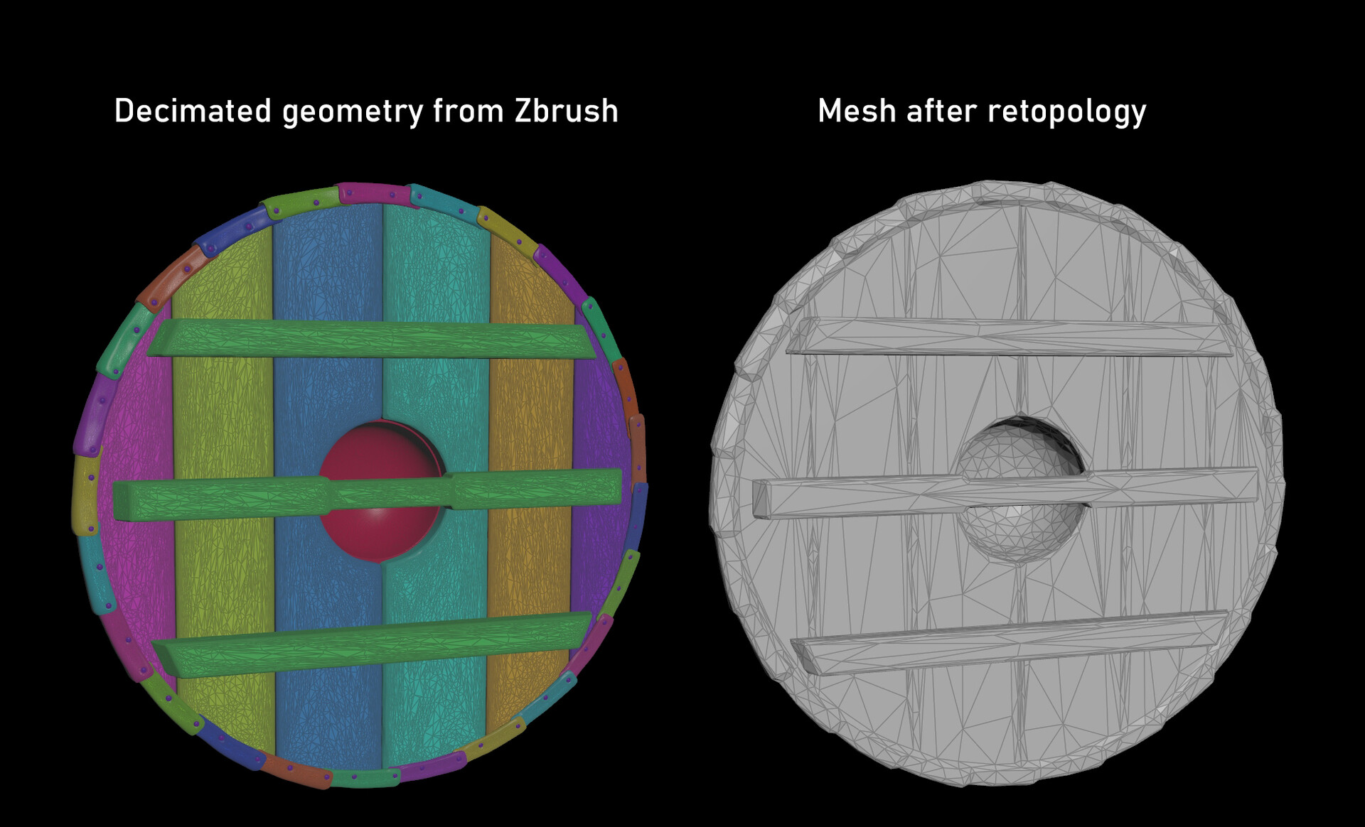 Raphael Tavares - Retopology in houdini for props