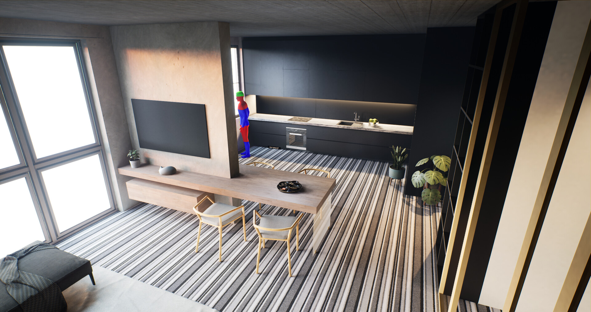 Yahiya Jasem | VR Division - Archviz class work in progress