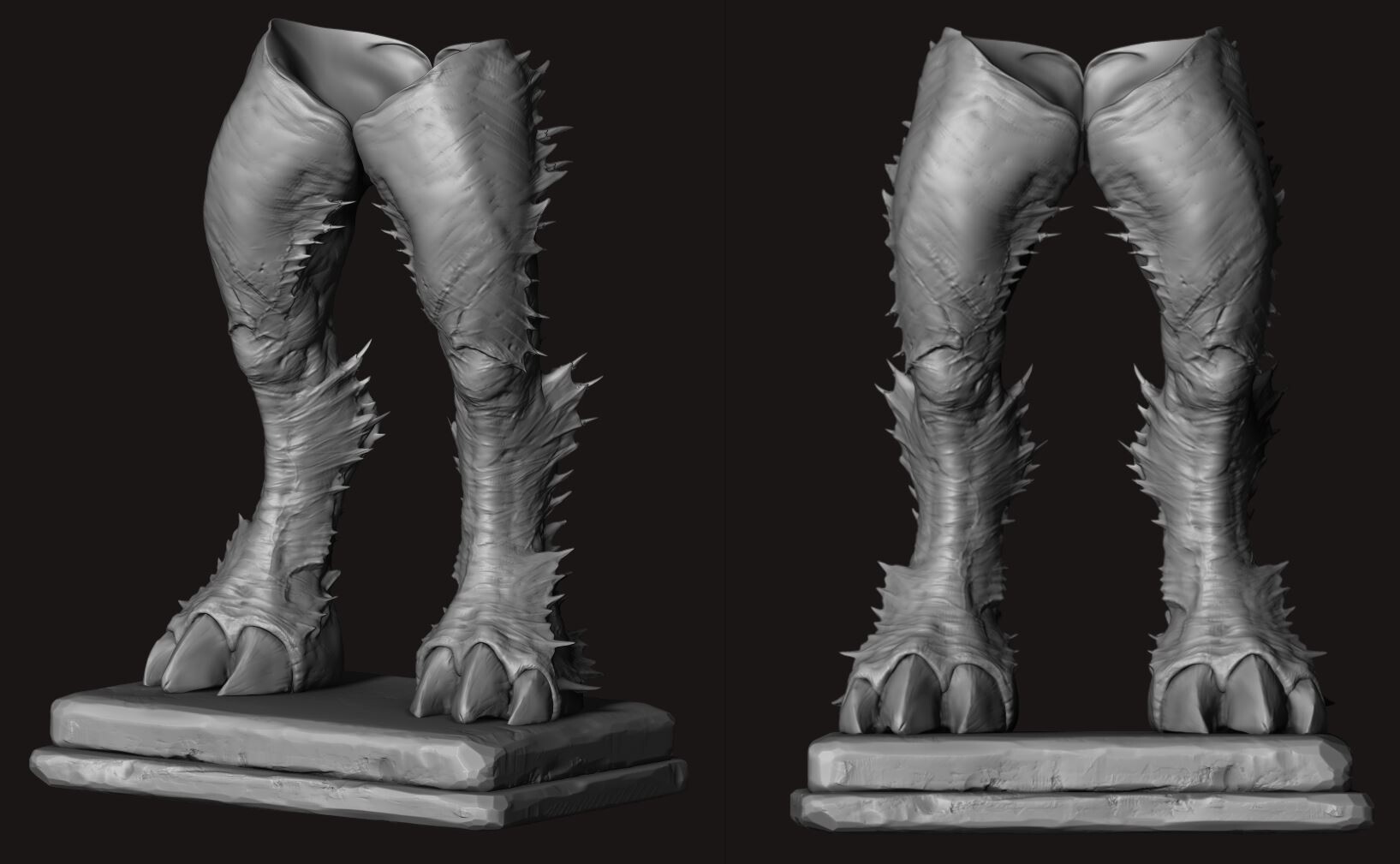 ArtStation - Creature Feature 11: Legs update, again.