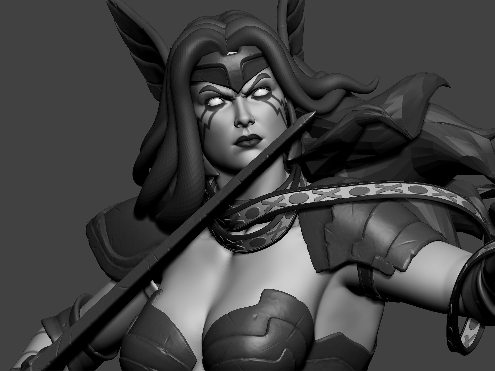 ArtStation - Angela WIP
