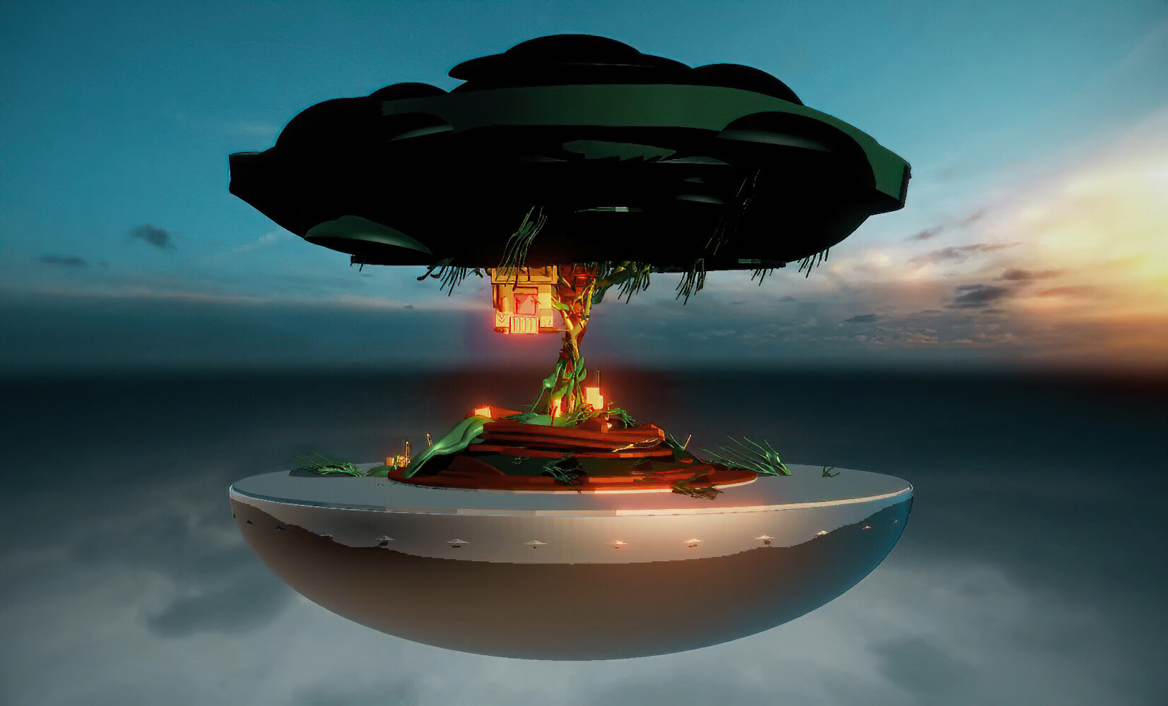 ArtStation - SKY TREE 🌳☁