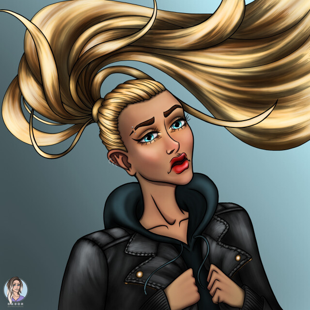 ArtStation - Leather ~ Illustration 💃