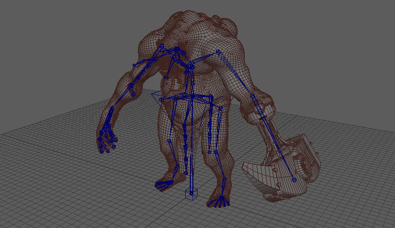 ArtStation - WIP Ogre Cyborg