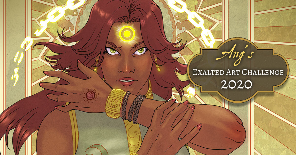 ArtStation - Introducing My October Exalted Art Challenge!