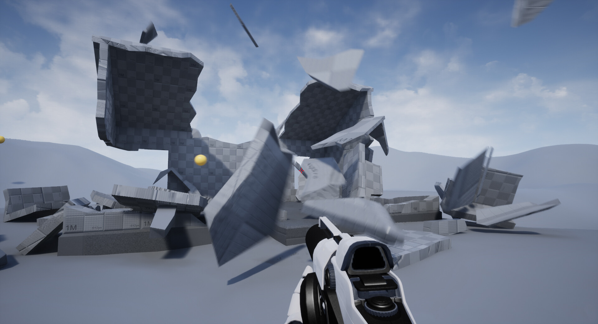 ArtStation - Destruction - Advance game art, Milestone Two