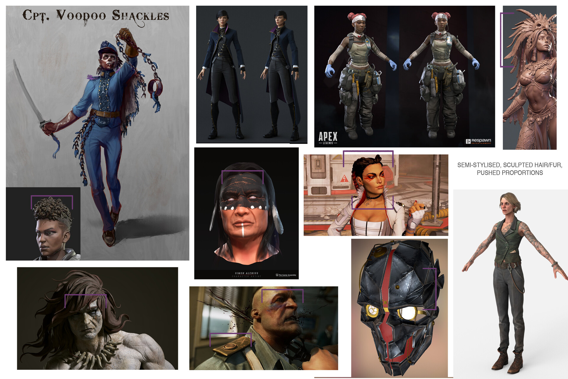 Lucy Peters - First Uni Project of the Year - Ubisoft Character Model Brief