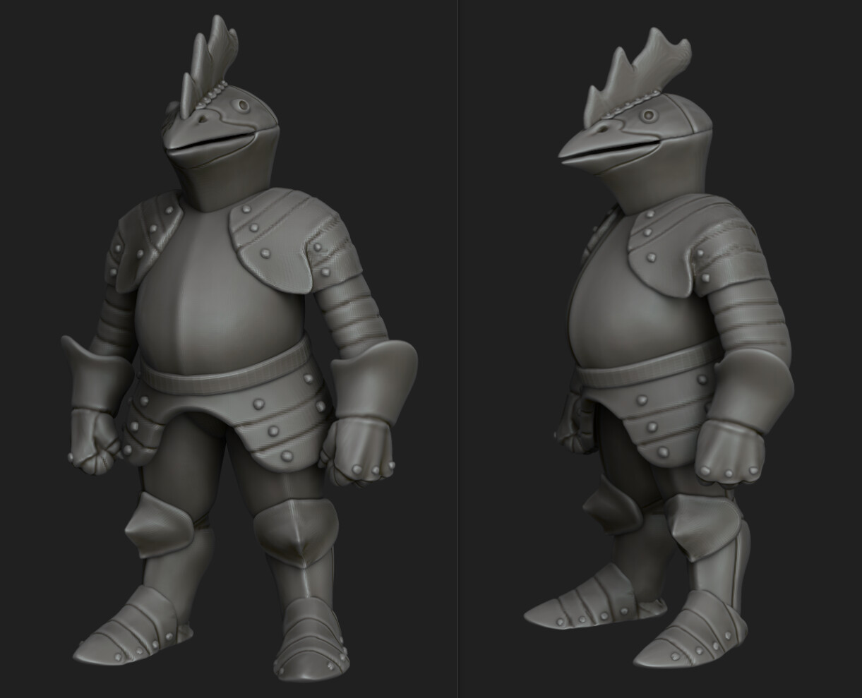 ArtStation - Chicken Knight Scetch