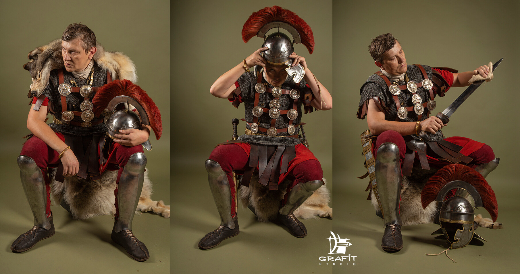 Grafit Studio - Epic Roman Army References!