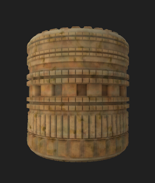 ArtStation - One Week Challenge - The Tower- Materials and Trim Textures