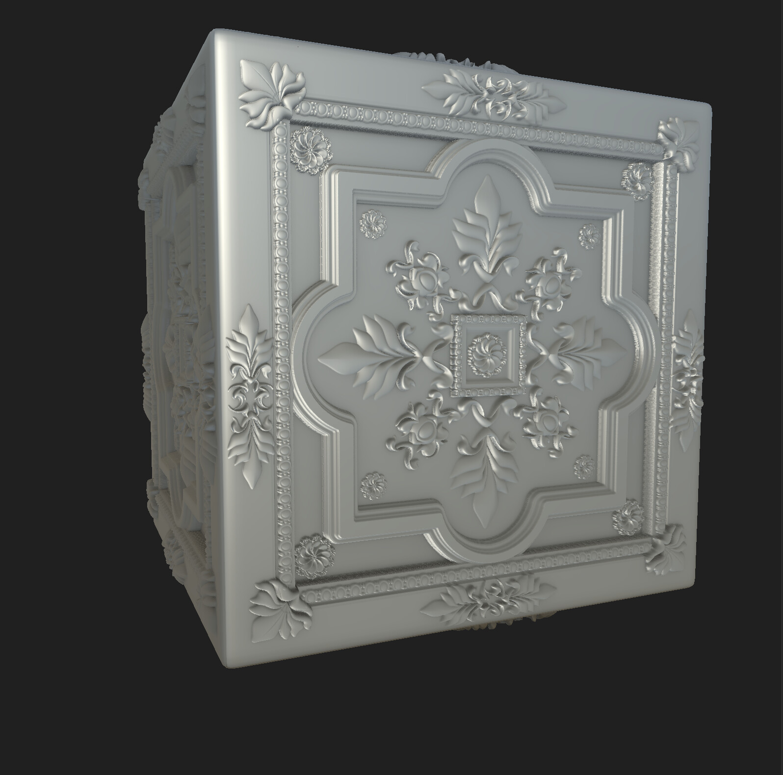 ArtStation - Coffered Ceiling - WIP