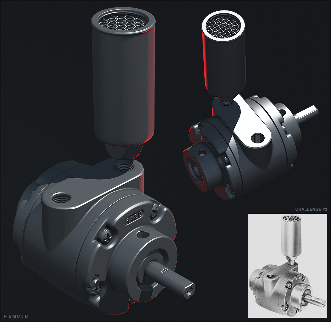 ArtStation - Polycount Challenge #3 Finished