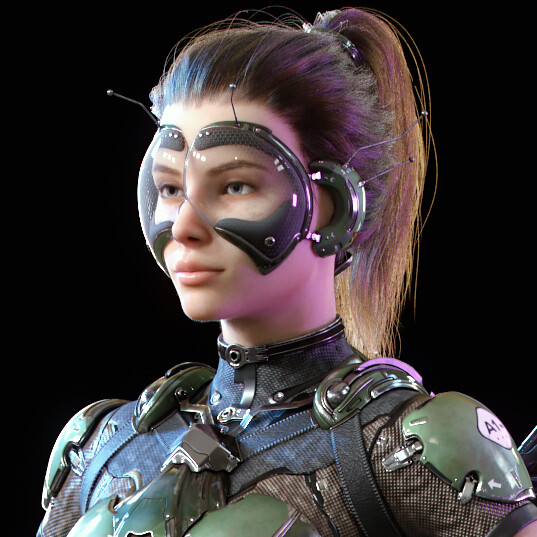 ArtStation - Character Creator Digital Human Contest Entry - UPDATE 13