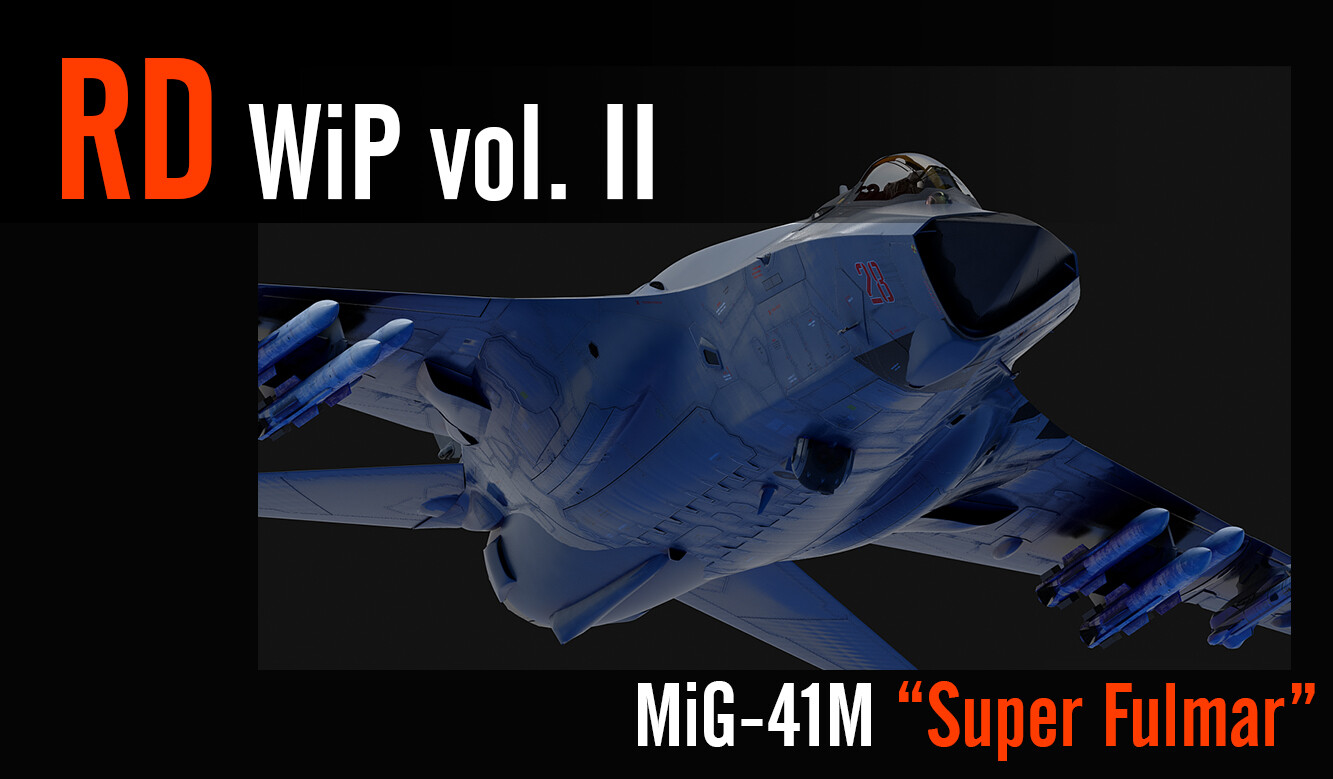 RenderDock - RD WiP vol. I: MiG-41M "Super Fulmar"