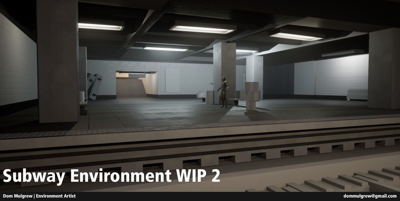 ArtStation - Subway Environment (WIP) 2