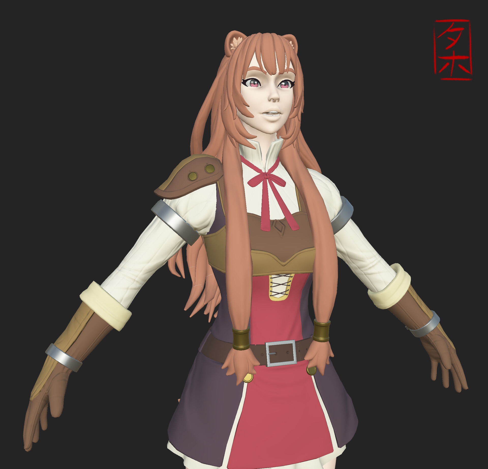 ArtStation - The Rising of the Shield Hero - Raphtalia