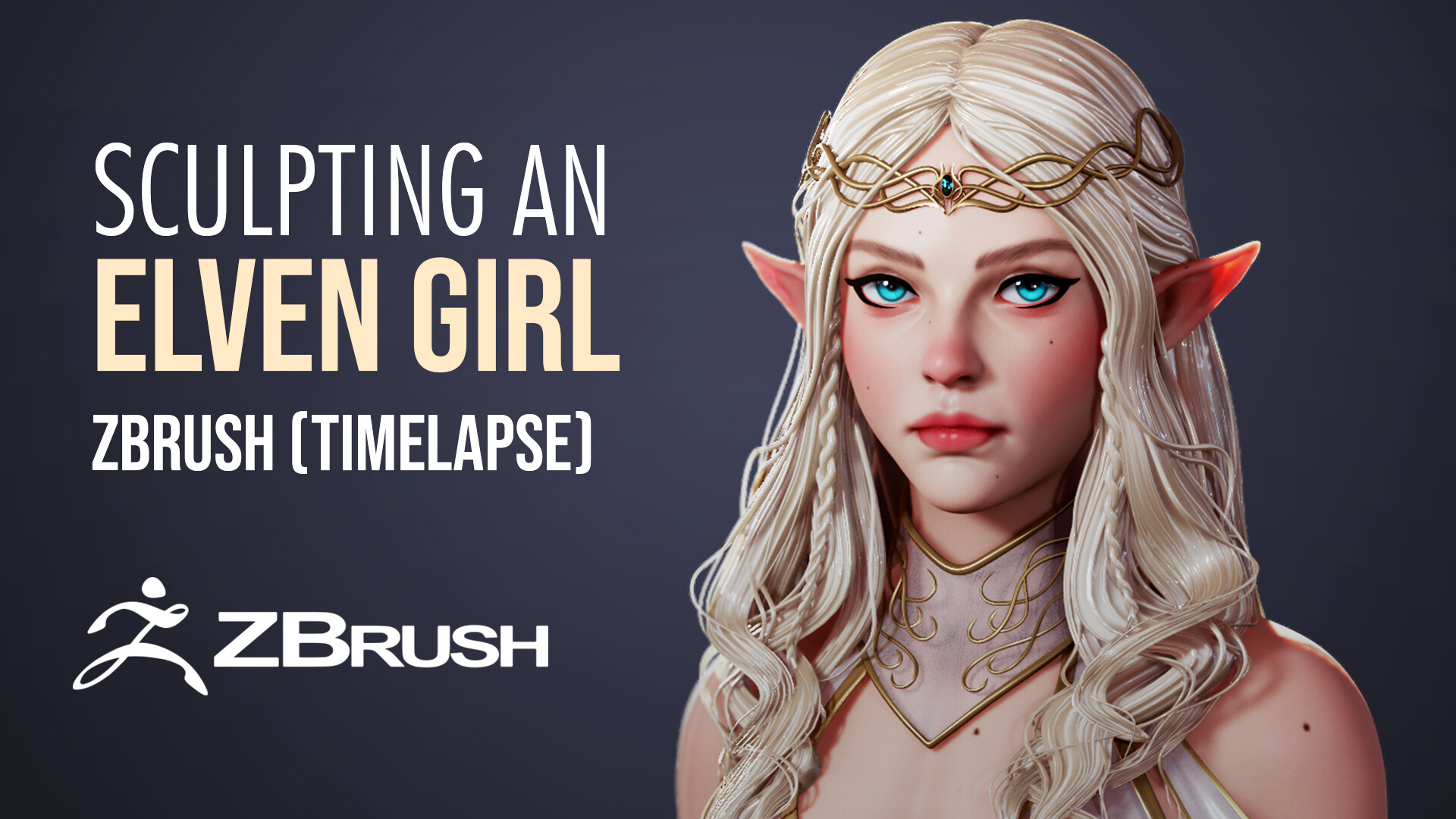 ArtStation - How to make a Beautiful ELF in Zbrush
