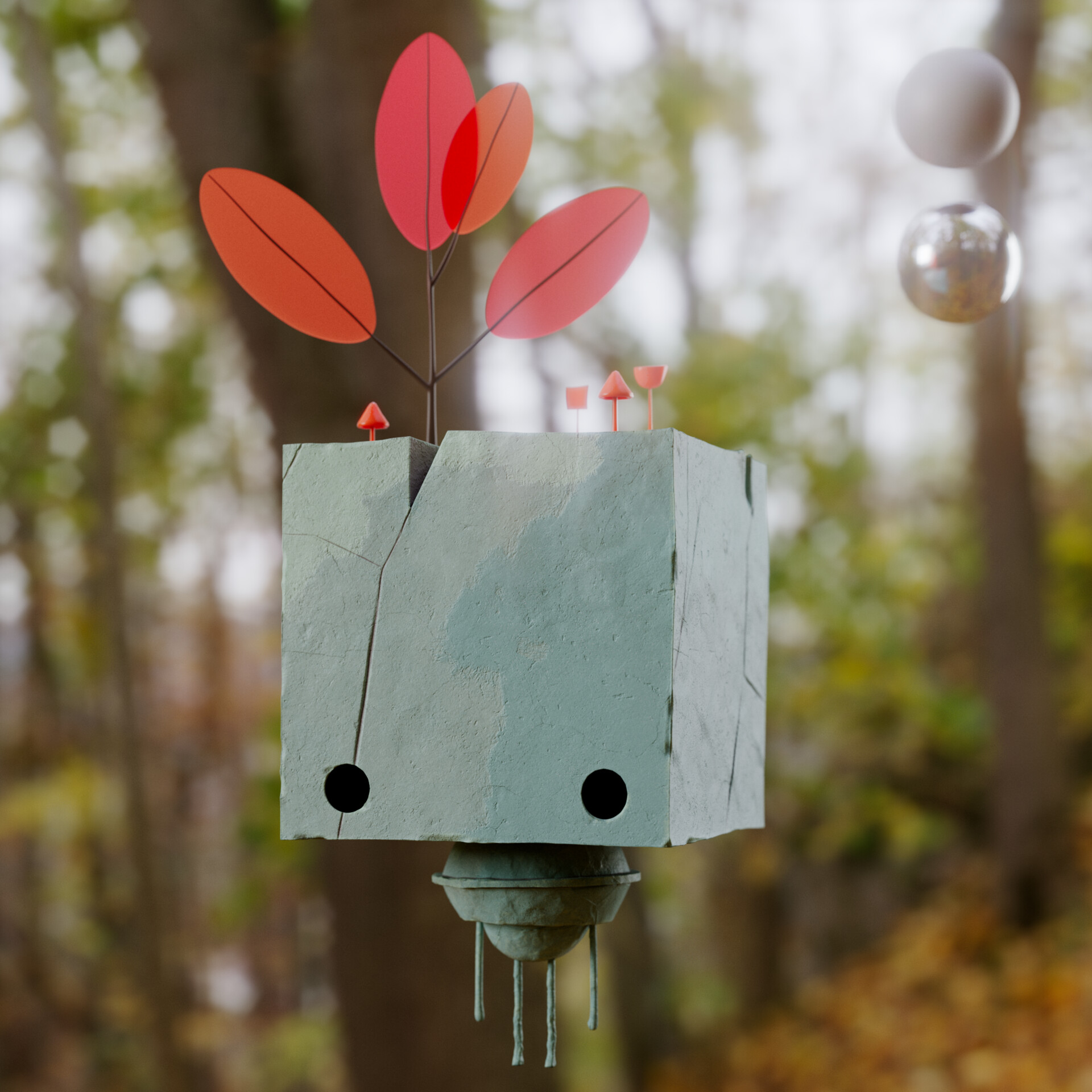 ArtStation - Forest Friend (Gris) WIP