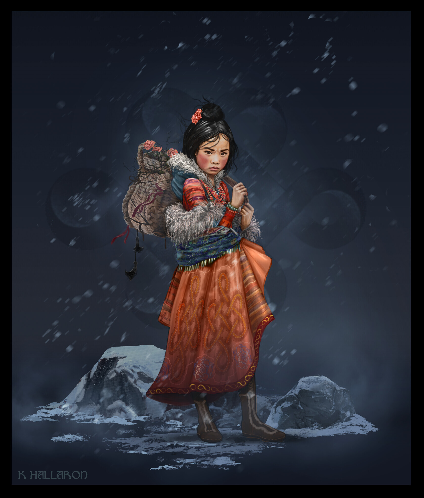 ArtStation - Strength: The Crescent Moon Bear