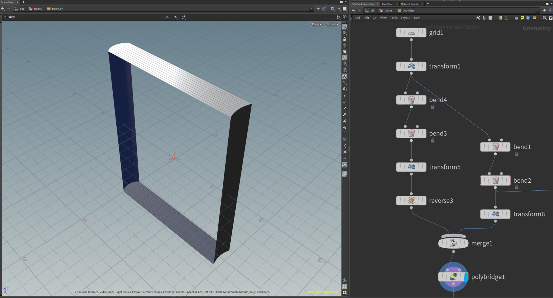ArtStation - Books and Procedural Generation in Houdini