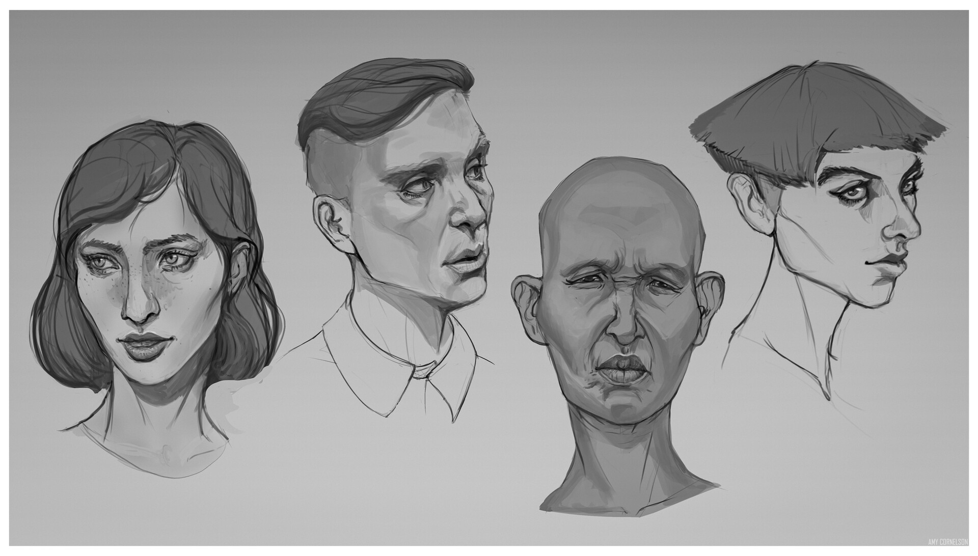 ArtStation - Portrait Practice