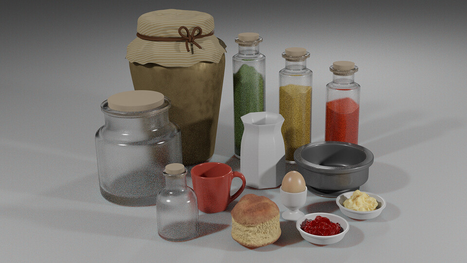 ArtStation - Kitchen goodies